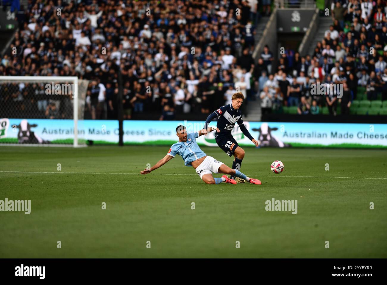 MELBOURNE, AUSTRALIA. 21st Dec, 2024. Pictured: Melbourne Victory ...