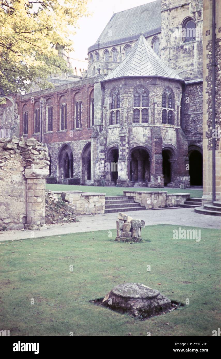 Lavatorium tower of cathedral church, Canterbury, Kent, England, UK ...