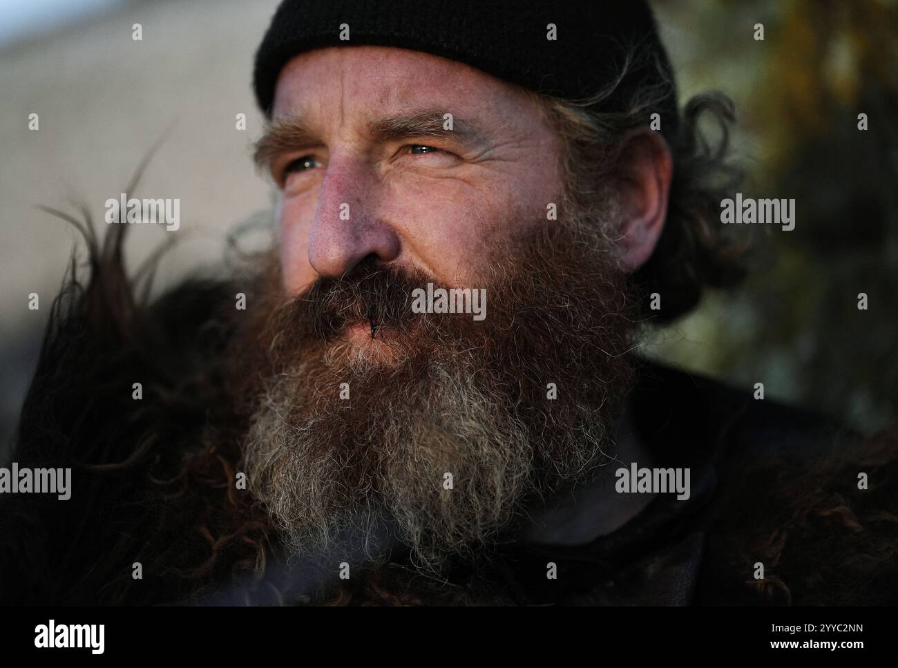 Tom King, also known as 'An Gobha', the Blacksmith of the Boyne Valley ...