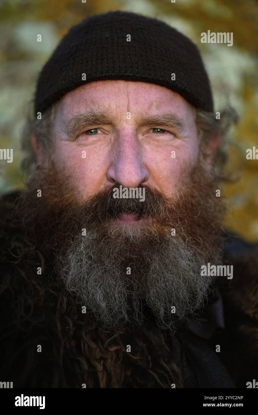 Tom King, also known as 'An Gobha', the Blacksmith of the Boyne Valley ...