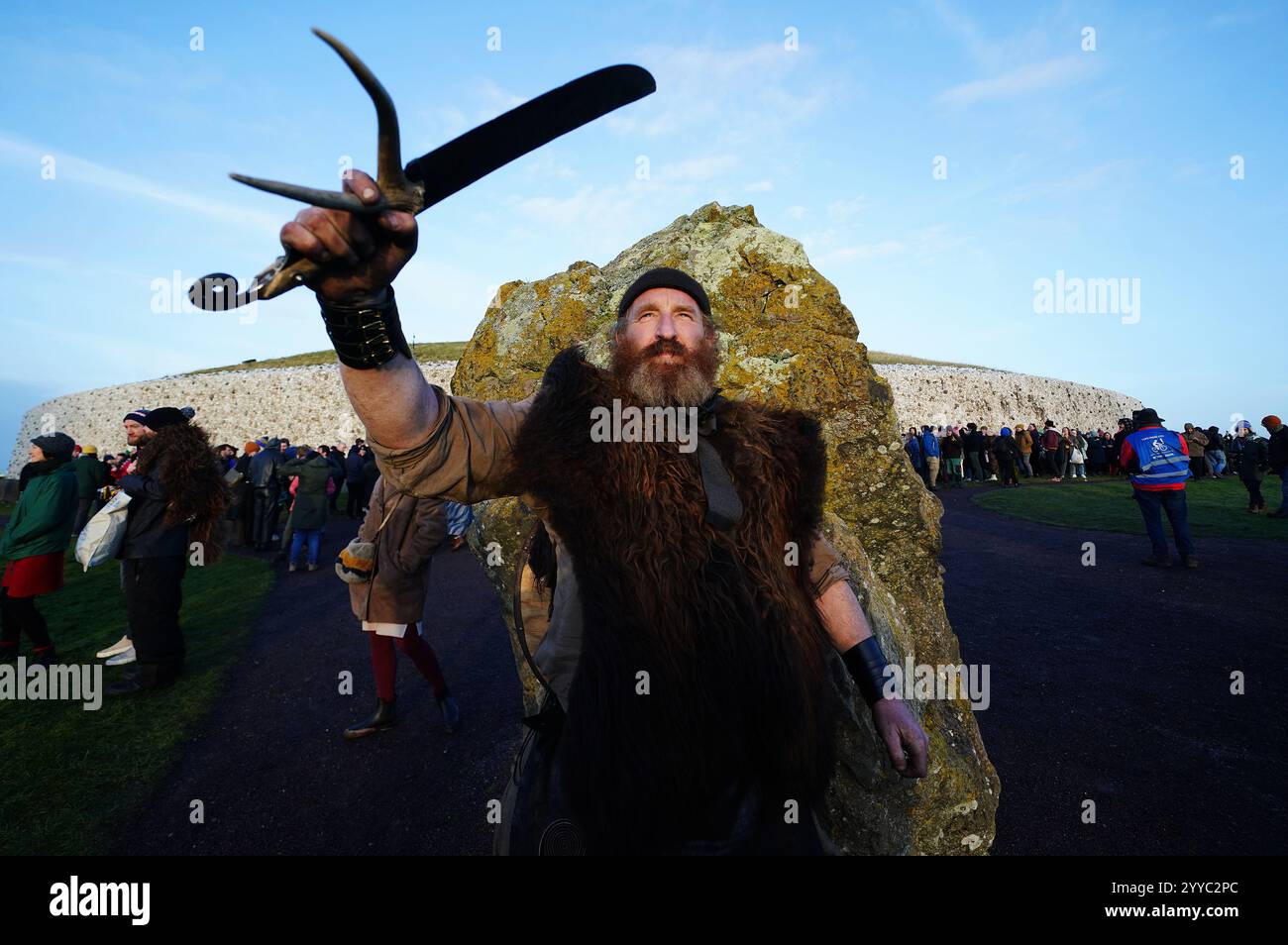 Tom King, also known as 'An Gobha', the Blacksmith of the Boyne Valley ...