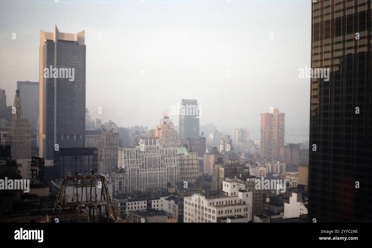 New york panorama vintage hi-res stock photography and images - Alamy