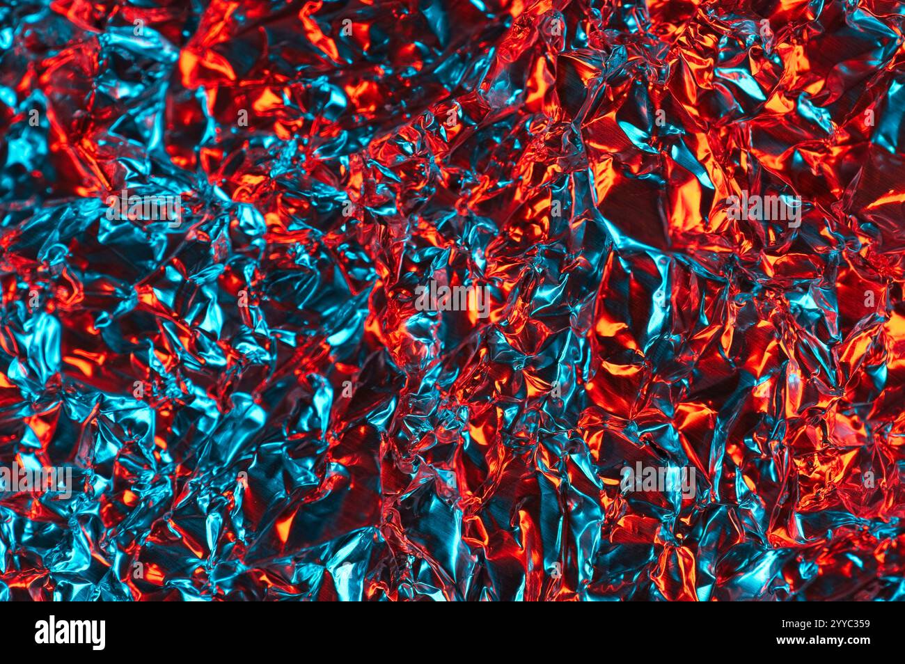 Surface reflective sheet crumpled hi-res stock photography and images ...