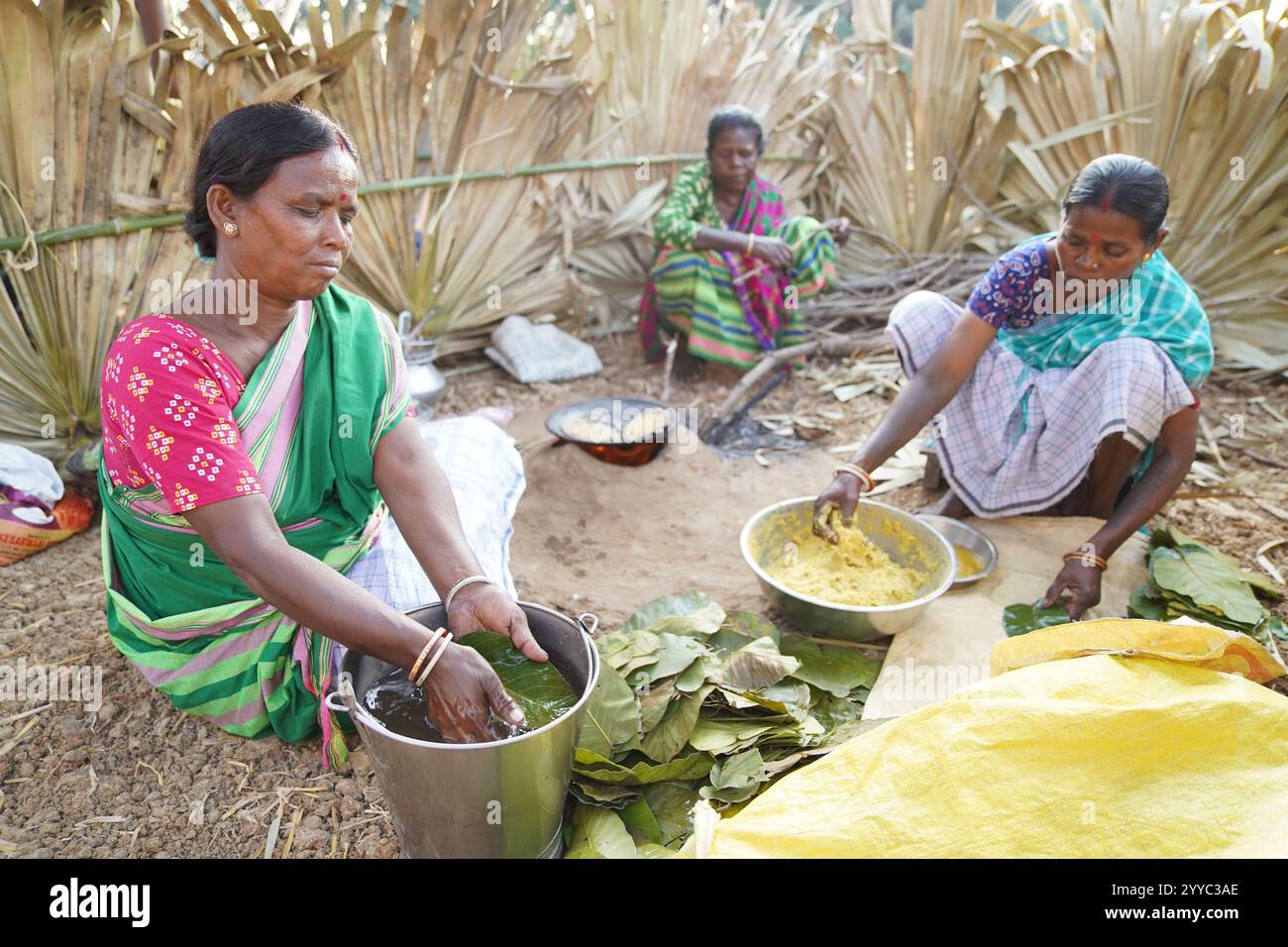 Santiniketan, Birbhum, India. December 8, 2024: In a picturesque ...