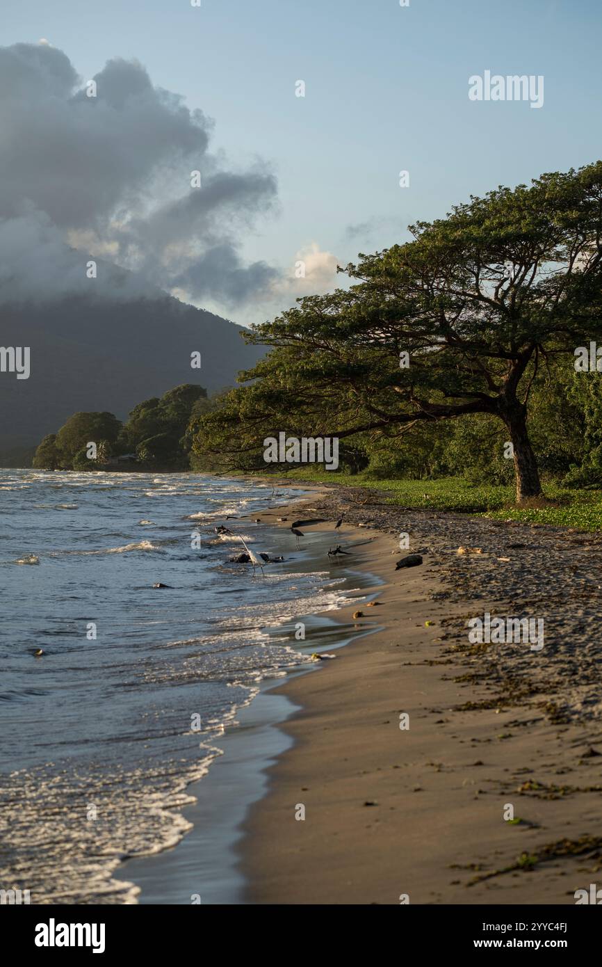 San Fernando Beach, Ometepe Island, Rivas State, Nicaragua, Central ...