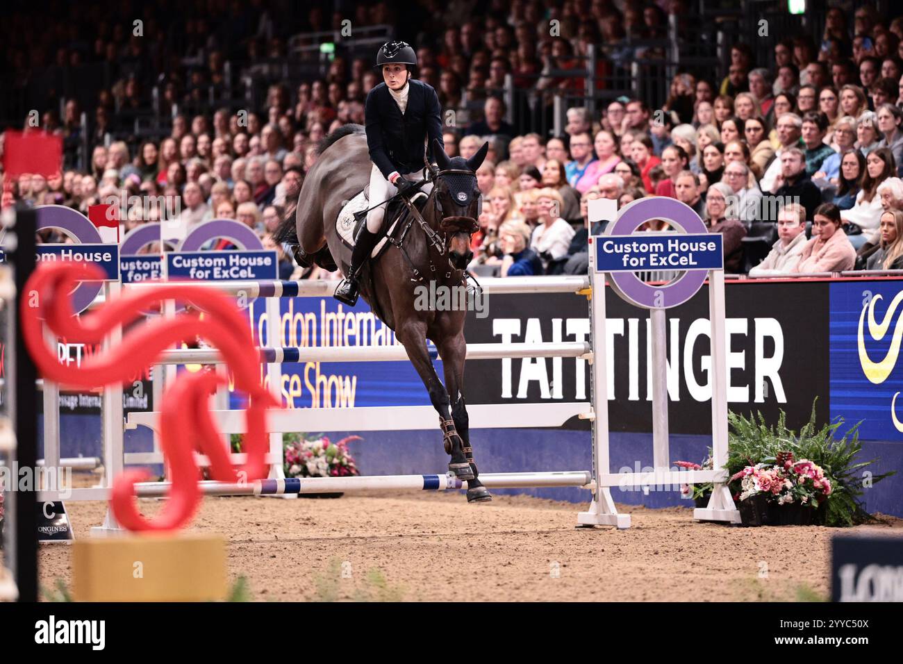 London, UK. 20th Dec, 2024. Erica Swartz Ryan of Sweden with Cavicii Z ...