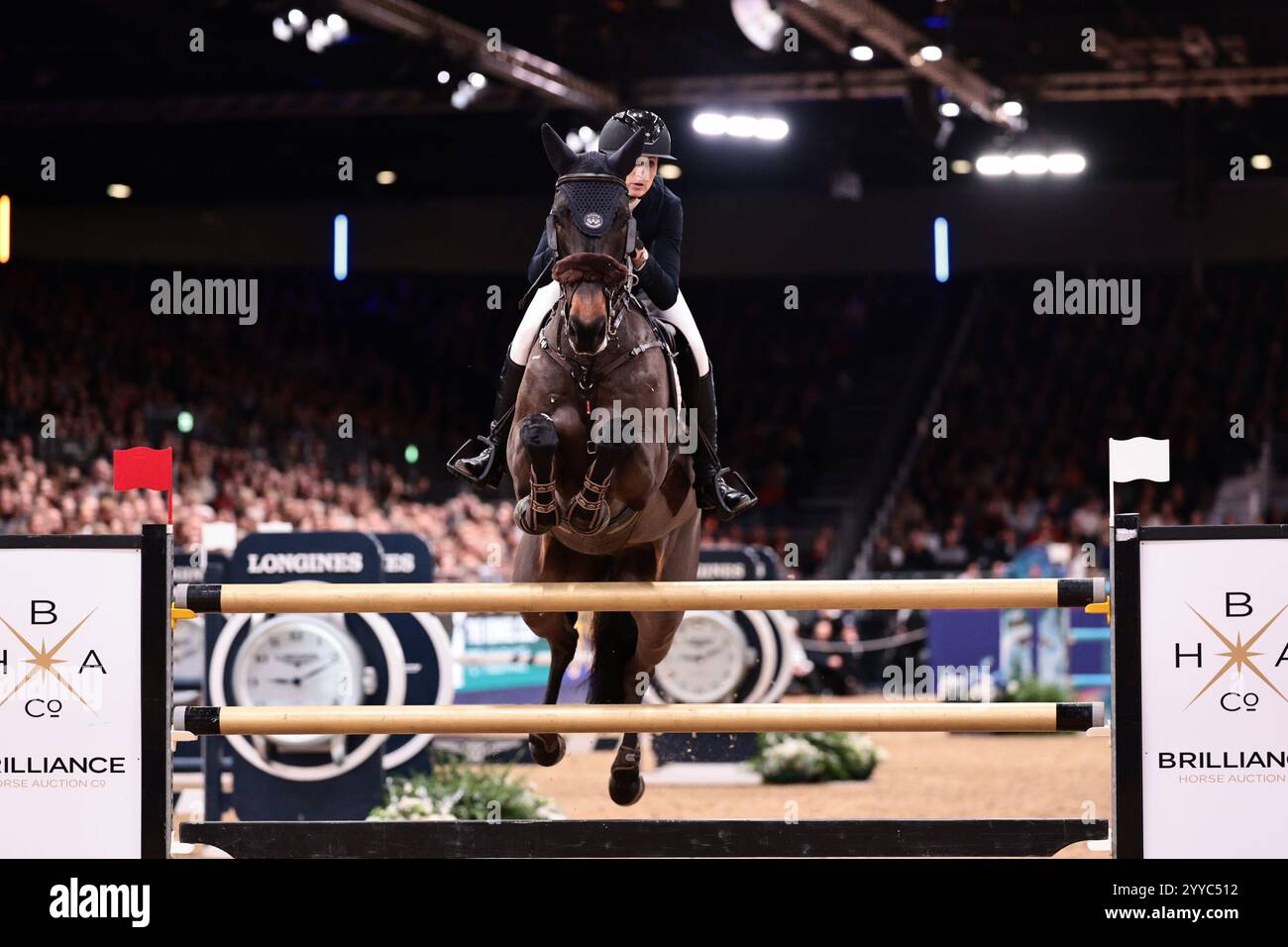 London, UK. 20th Dec, 2024. Erica Swartz Ryan of Sweden with Cavicii Z ...
