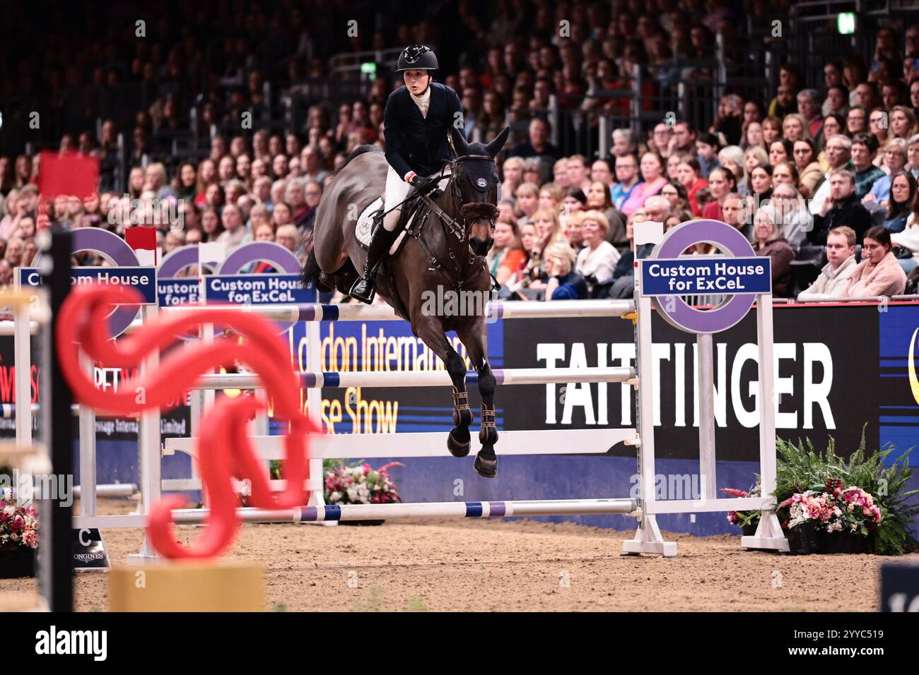 London, UK. 20th Dec, 2024. Erica Swartz Ryan of Sweden with Cavicii Z ...
