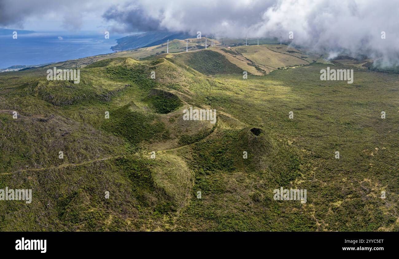 Azores pico aerial hi-res stock photography and images - Alamy