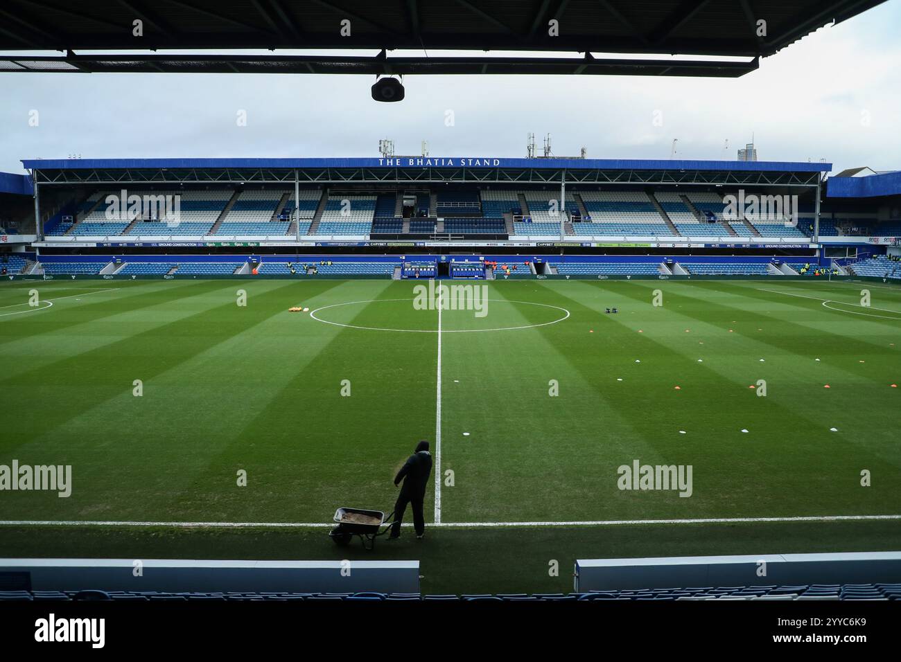 A general view of Matrade Loftus Road prior to the Sky Bet Championship ...