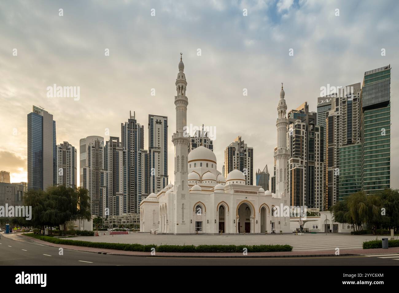Sheikh Rashid Al Makhtoum Mosque, Downtown, Dubai, United Arab Emirates ...