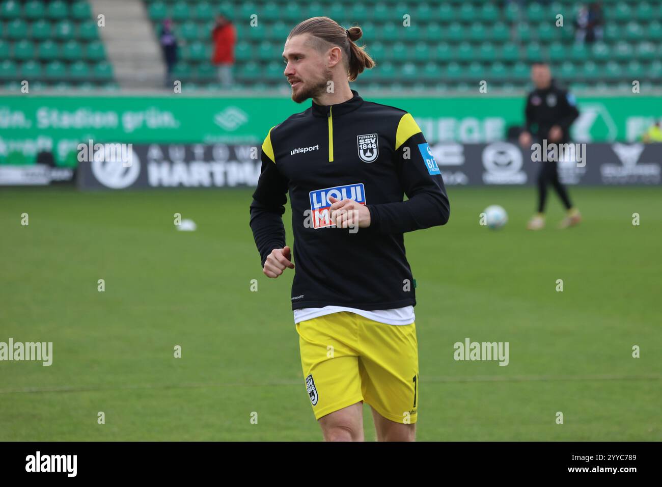 Dennis Chessa (SSV Ulm 1846, #11) GER, Preussen Muenster gegen SSV Ulm ...