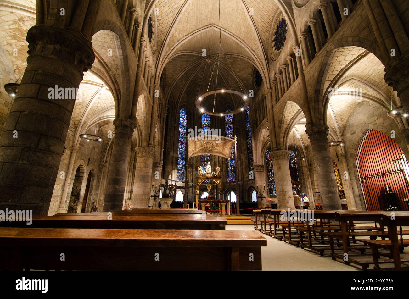 Roncesvalles colegiata monastery hi-res stock photography and images ...