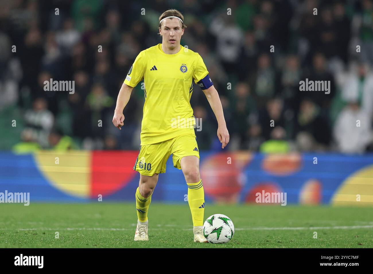 Sevilla, Spain. 19th Dec, 2024. Lucas Lingman of HJK Helsinki during ...