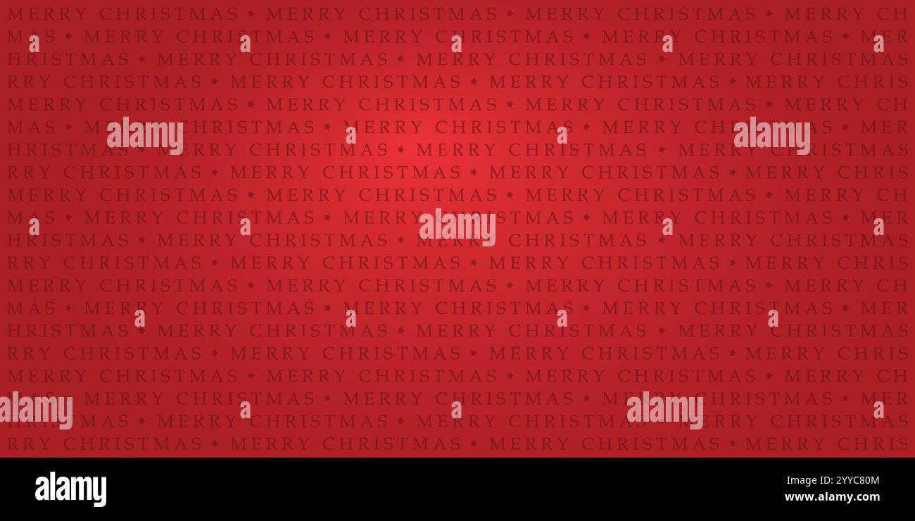 Glowing Red Christmas Background with Merry Christmas Text Pattern ...