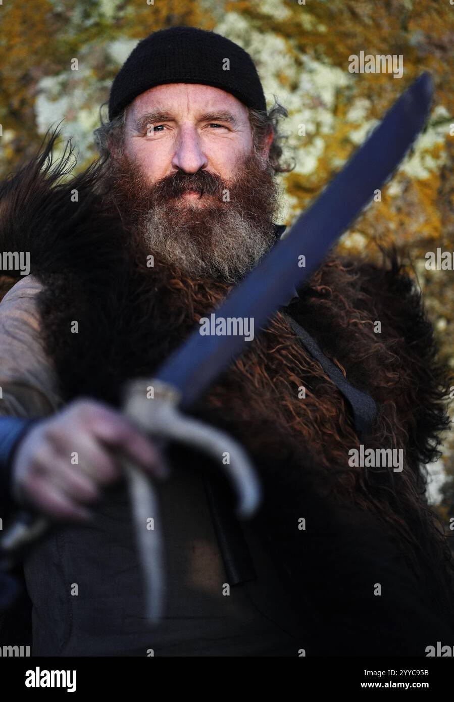 Tom King, also known as 'An Gobha', the Blacksmith of the Boyne Valley ...