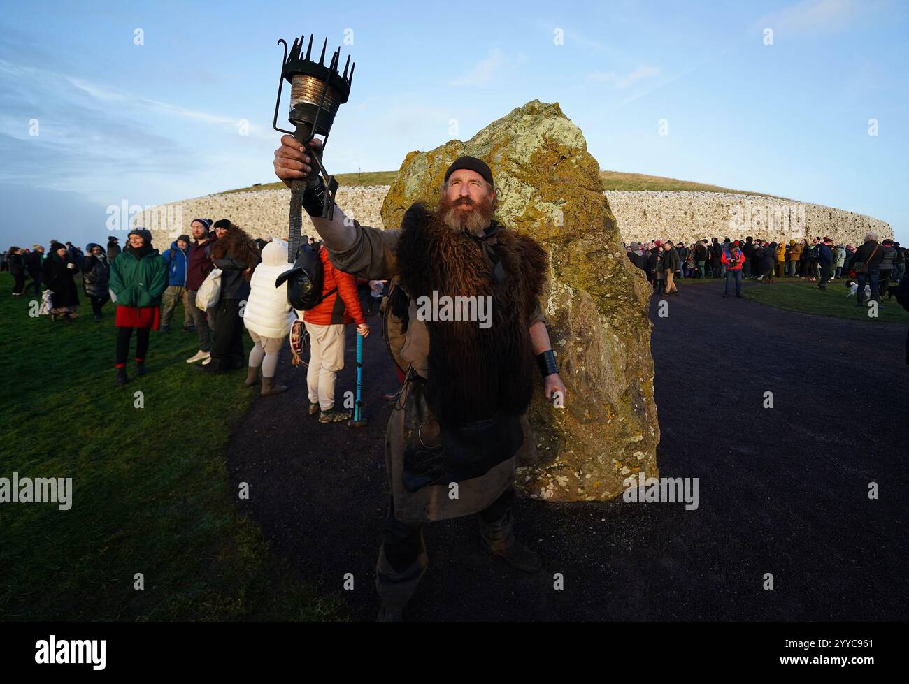 Tom King, also known as 'An Gobha', the Blacksmith of the Boyne Valley ...