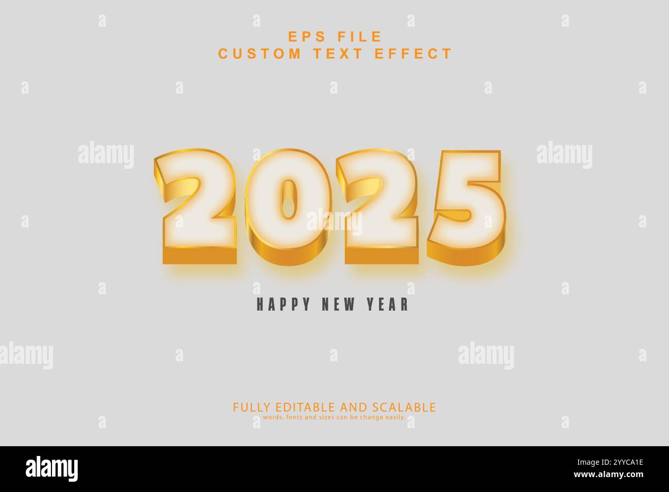 3d text styles Stock Vector Images - Alamy