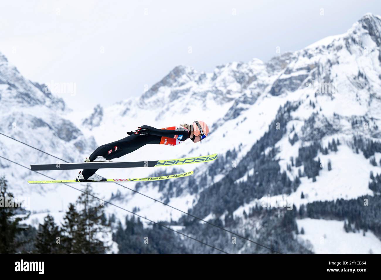 Sara Marita Kramer (Oesterreich), SUI, FIS Viessmsann Skisprung Weltcup ...