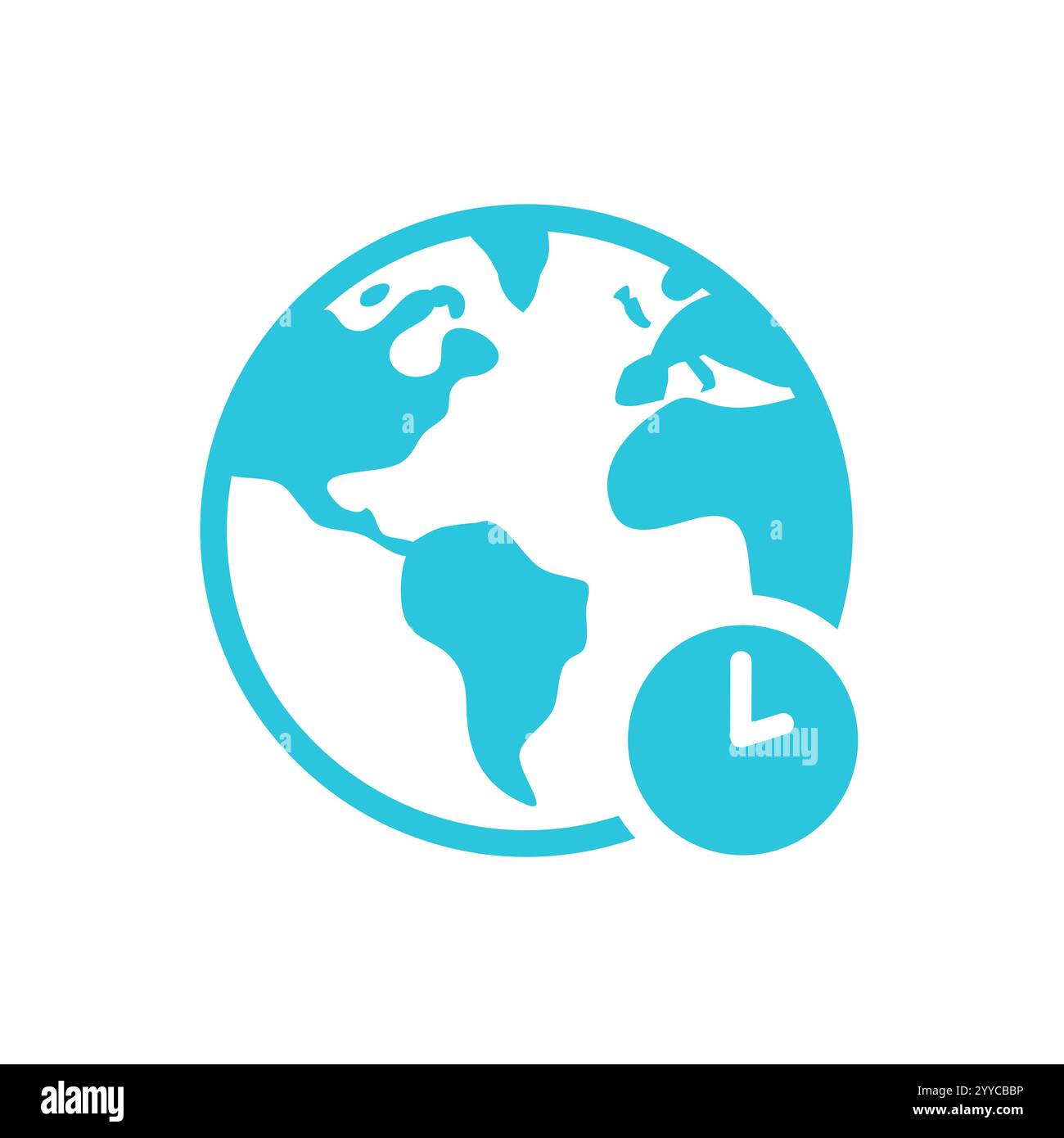 International time zones map hi-res stock photography and images - Alamy