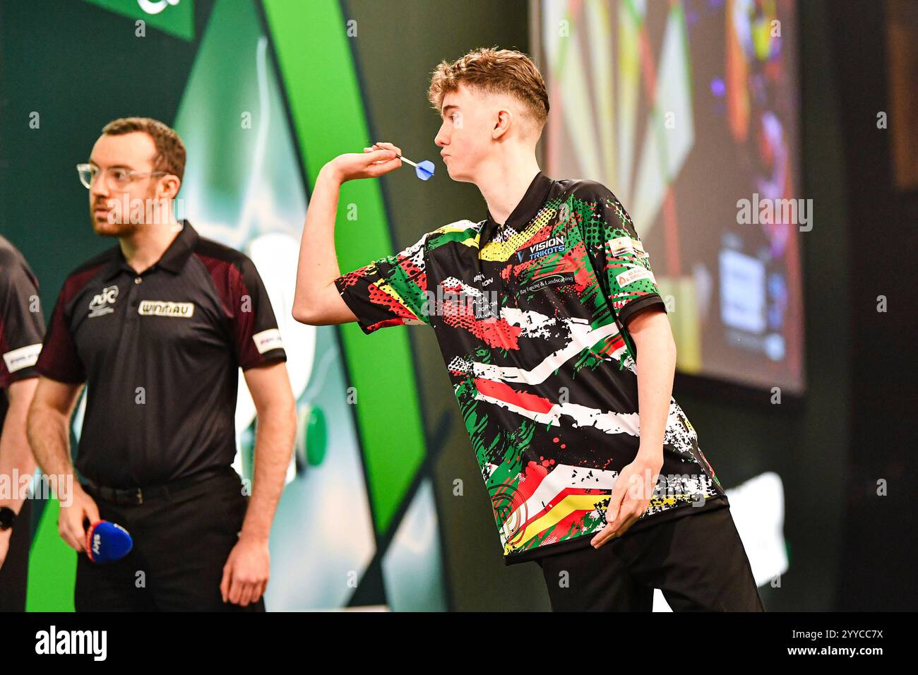 21st December 2024, Alexandra Palace, London, England; 2024/25 PDC ...