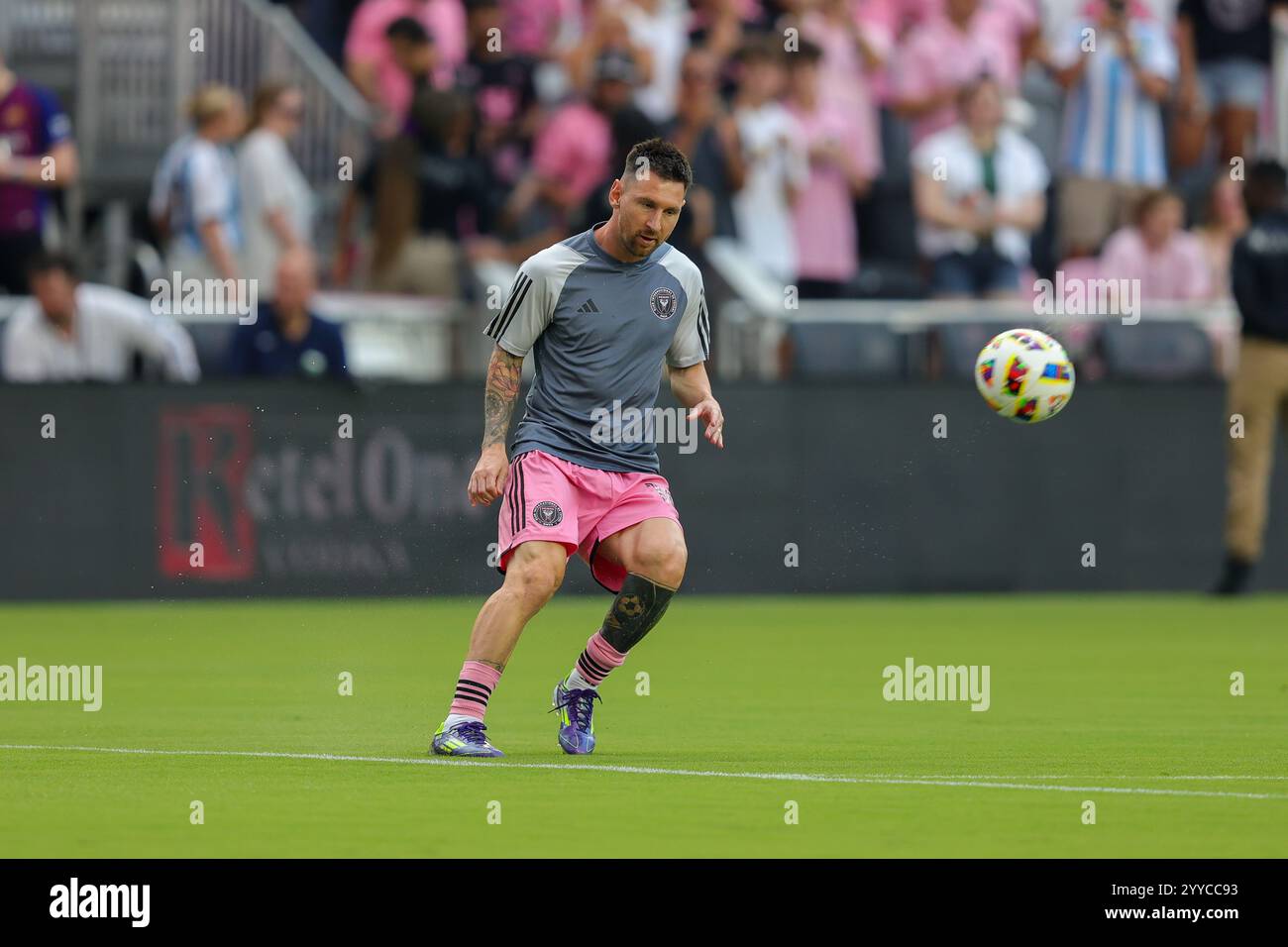 Inter Miami and Argentina forward #10 Lionel Messi, Fort Lauderdale ...