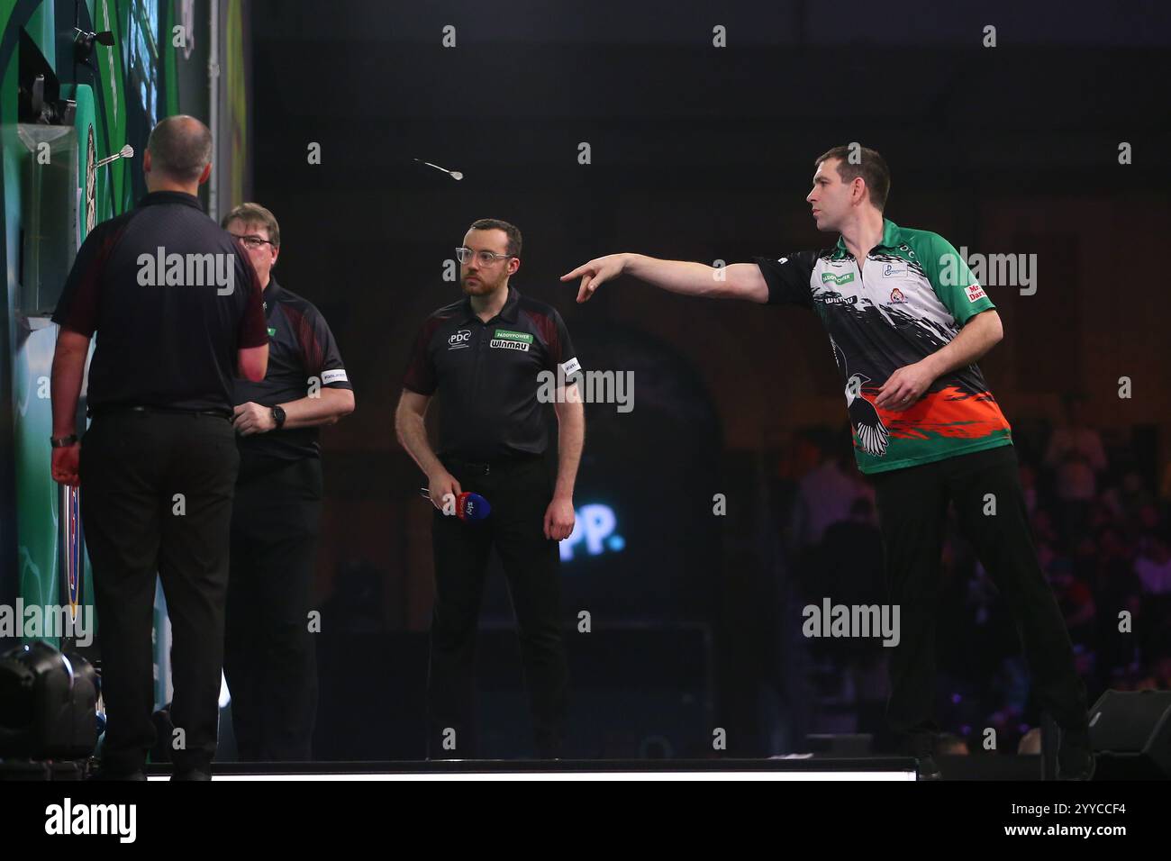 Alexandra Palace, London, UK. 20th Dec, 2024. 2024/25 PDC Paddy Power ...