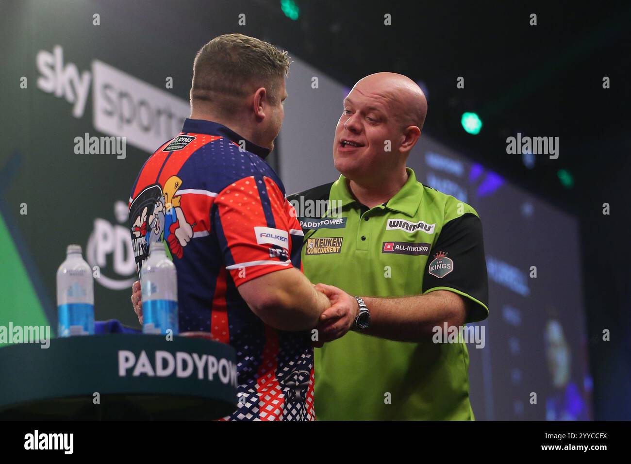 Alexandra Palace, London, UK. 20th Dec, 2024. 2024/25 PDC Paddy Power ...