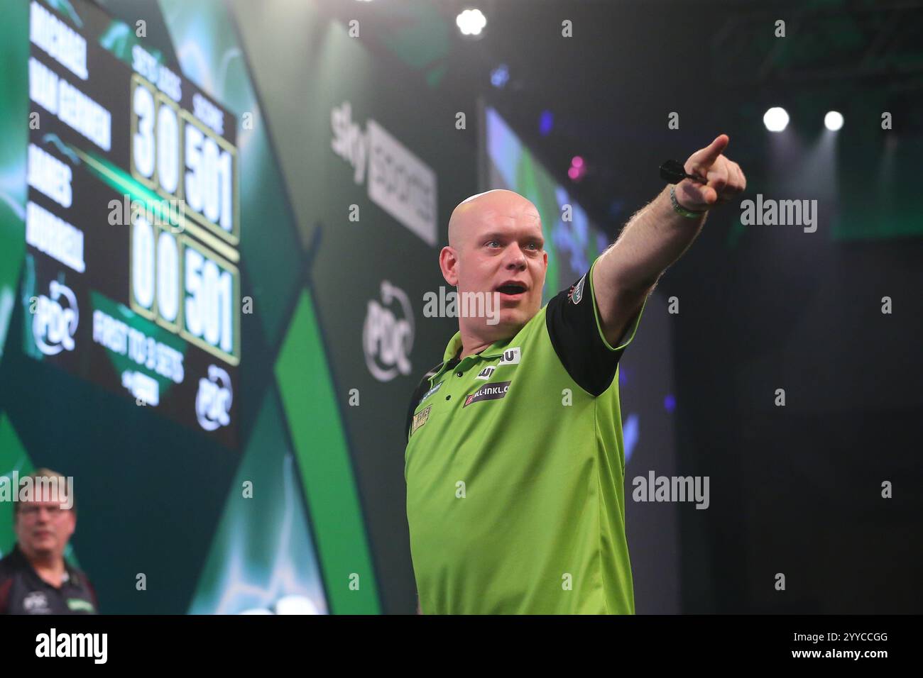 Alexandra Palace, London, UK. 20th Dec, 2024. 2024/25 PDC Paddy Power ...