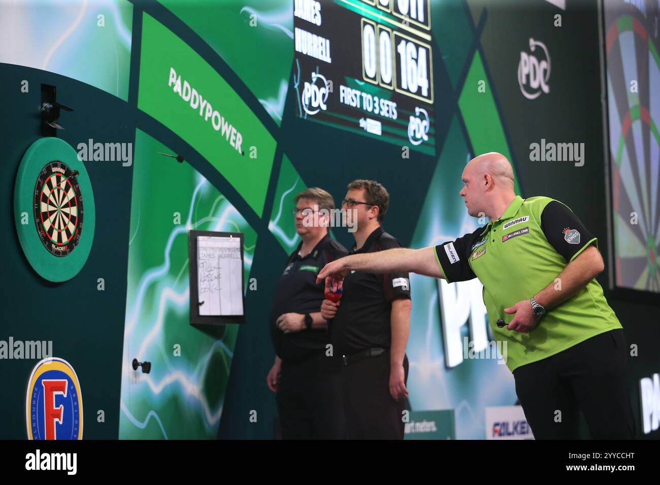 Alexandra Palace, London, UK. 20th Dec, 2024. 2024/25 PDC Paddy Power ...