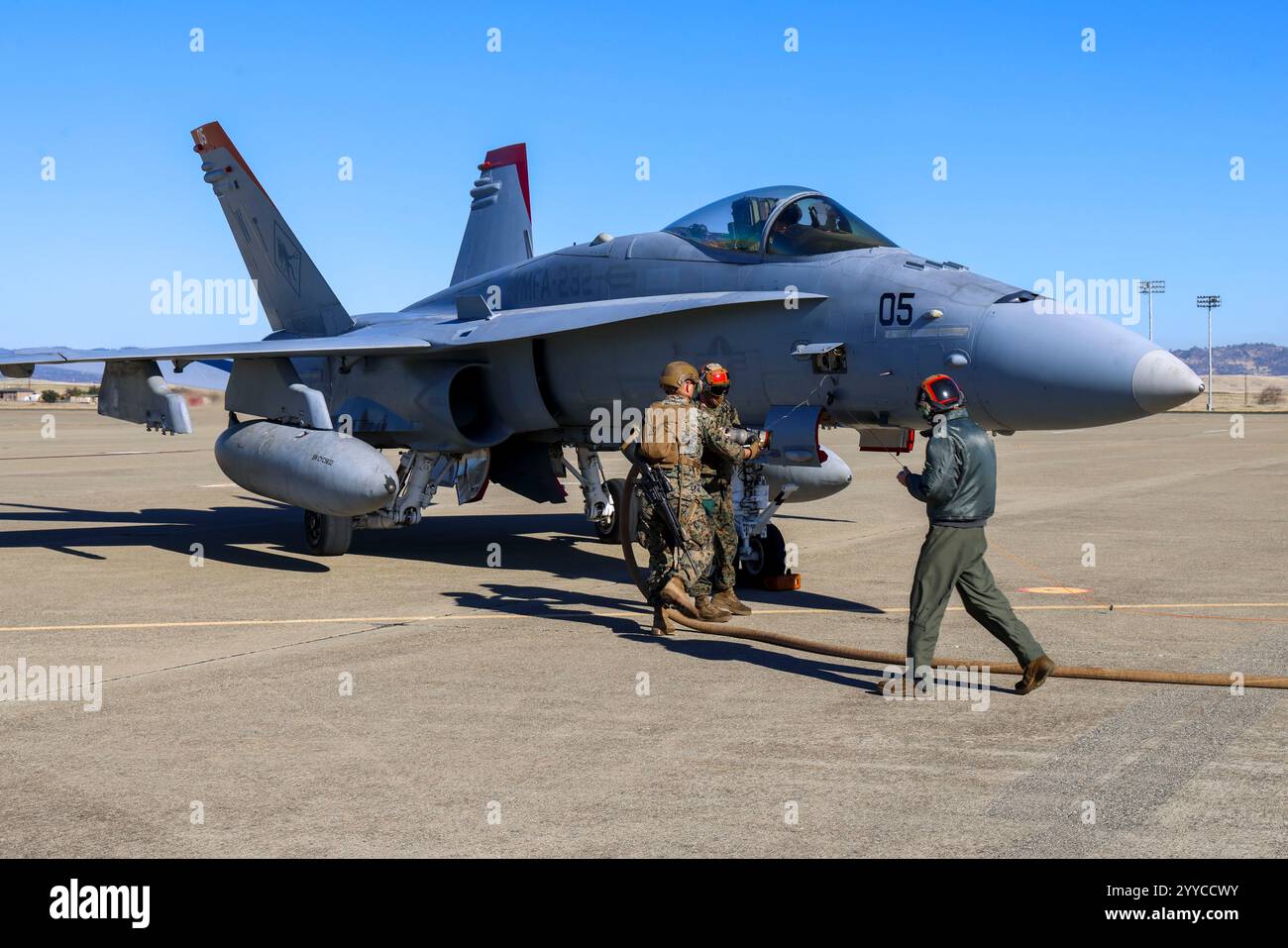 U.S. Marines with Marine Wing Support Squadron 373, Marine Aircraft ...