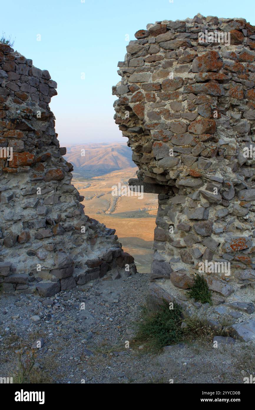 ruins of an old castle Takkeli Mountain Konya Turkey Stock Photo - Alamy