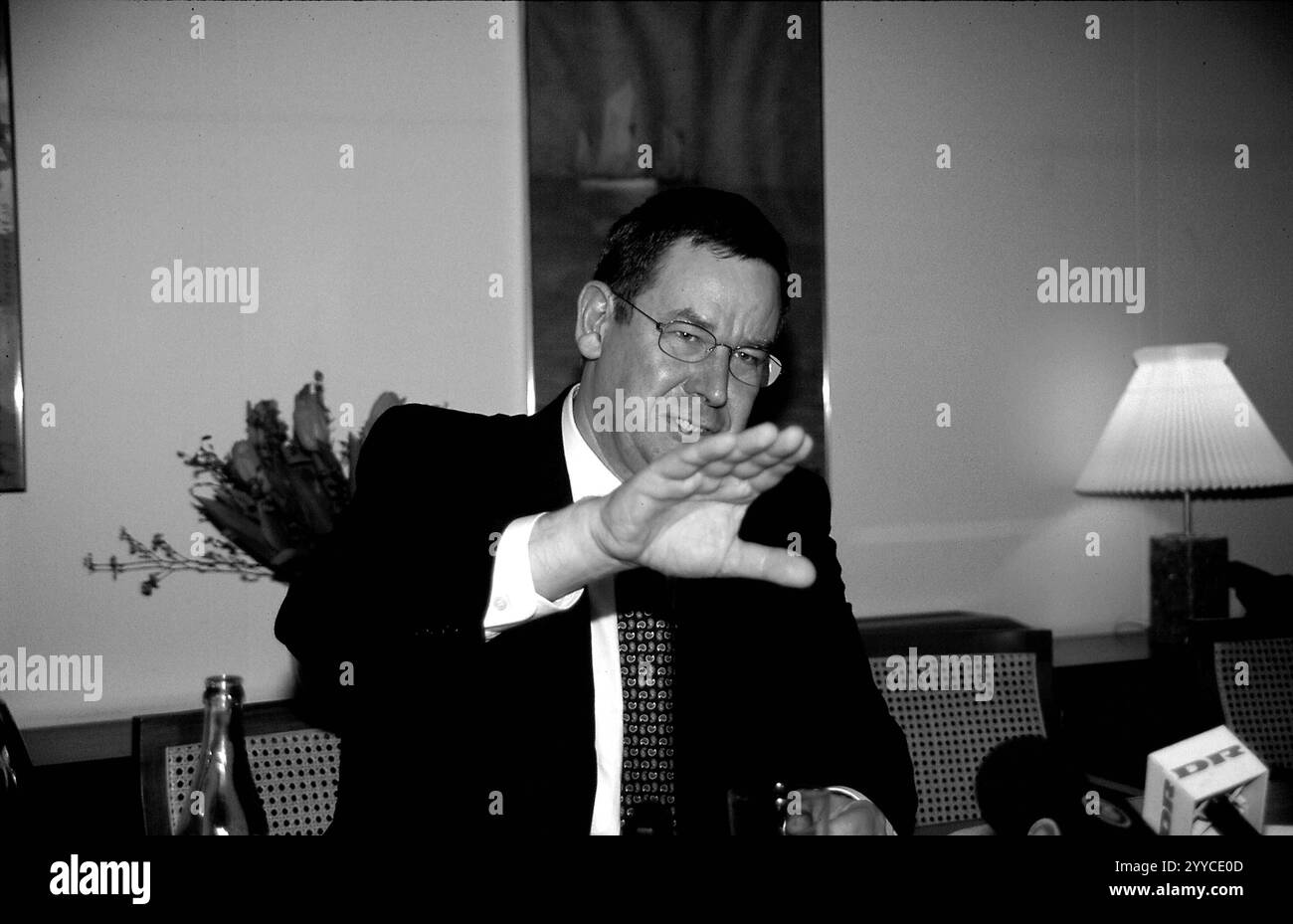 Danish prime minister Poulo Nyrup Rasmussen Leader of danish social ...