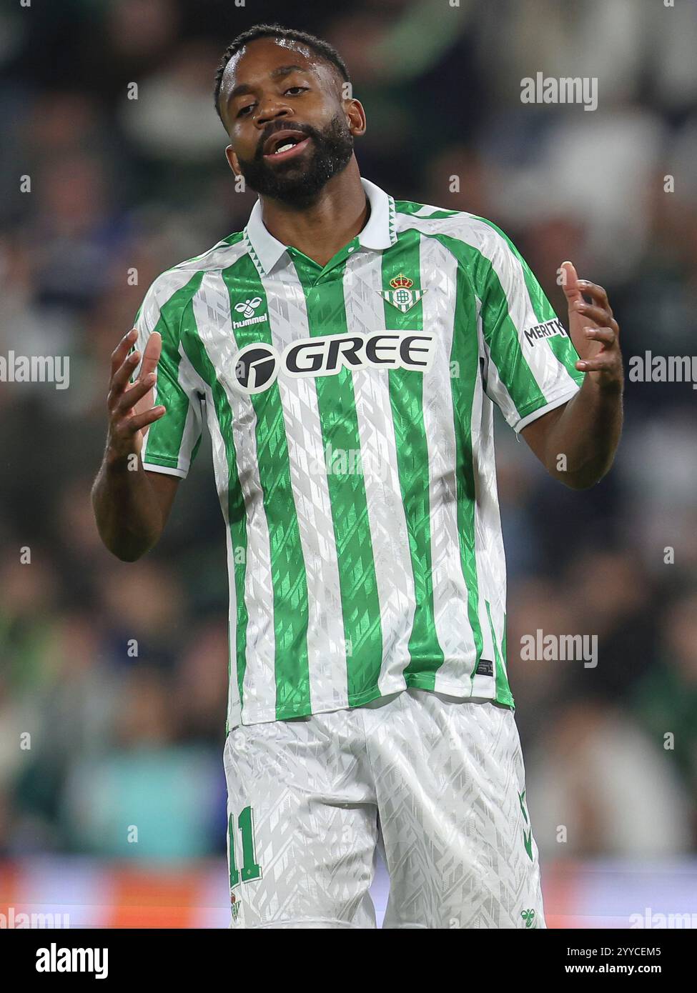 Cedric Bakambu of Real Betis (Photo by pressinphoto/Sipa USA Stock ...