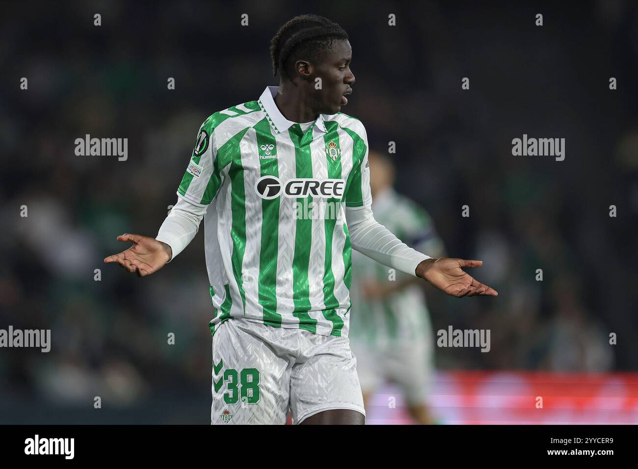Assane Diao of Real Betis (Photo by pressinphoto/Sipa USA Stock Photo ...