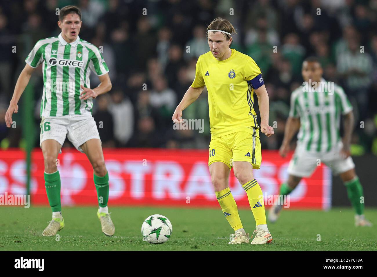 Lucas Lingman of HJK Helsinki during the UEFA Conference League match ...