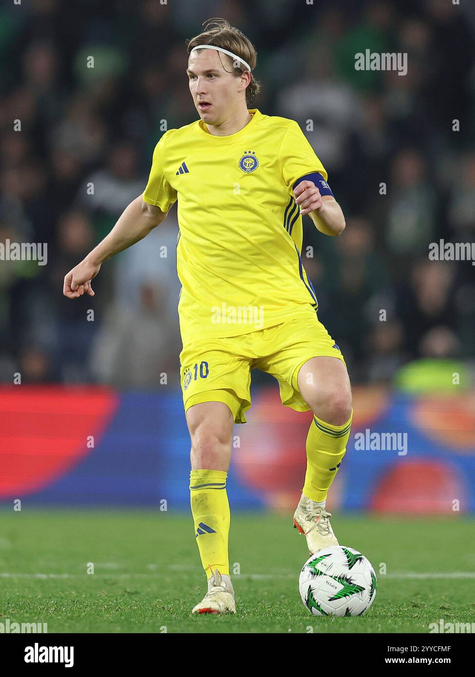Lucas Lingman of HJK Helsinki during the UEFA Conference League match ...