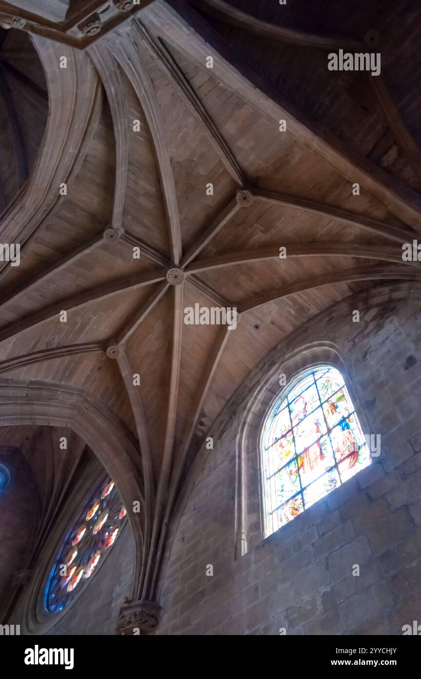 San Vicente Church. San Sebastian. Basque Country. Spain. Europe Stock ...
