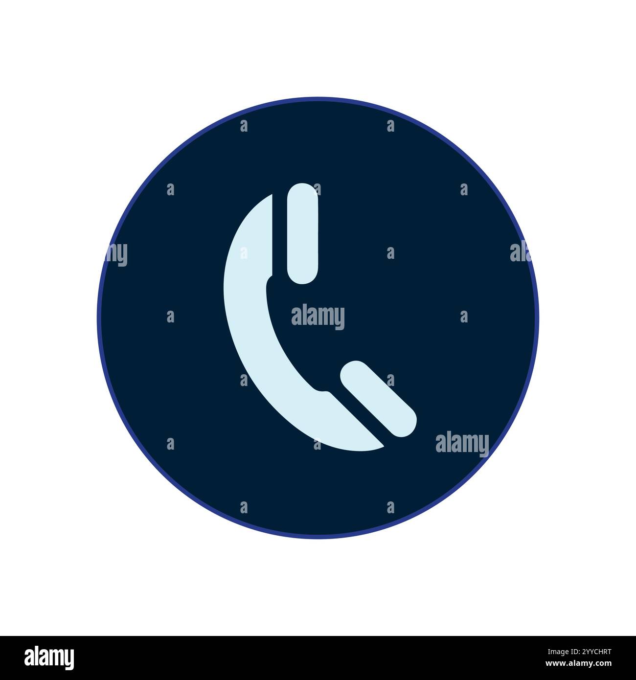 Minimalist Call Icon Design Stock Vector Image & Art - Alamy