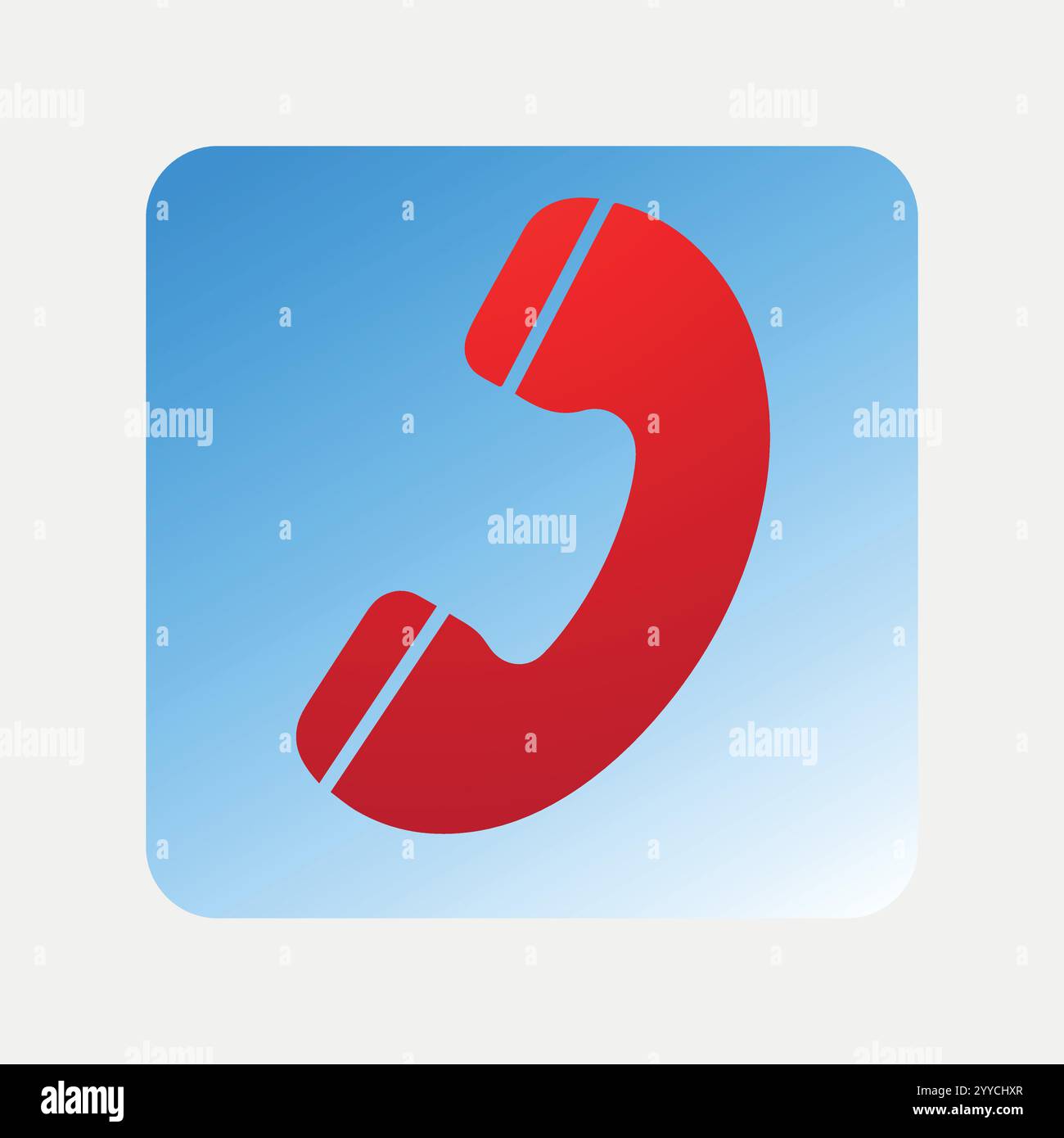 Stylish call icon hi-res stock photography and images - Alamy