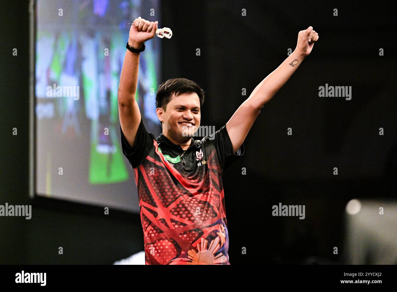 Alexandra Palace, London, UK. 21st Dec, 2024. 2024/25 PDC Paddy Power ...