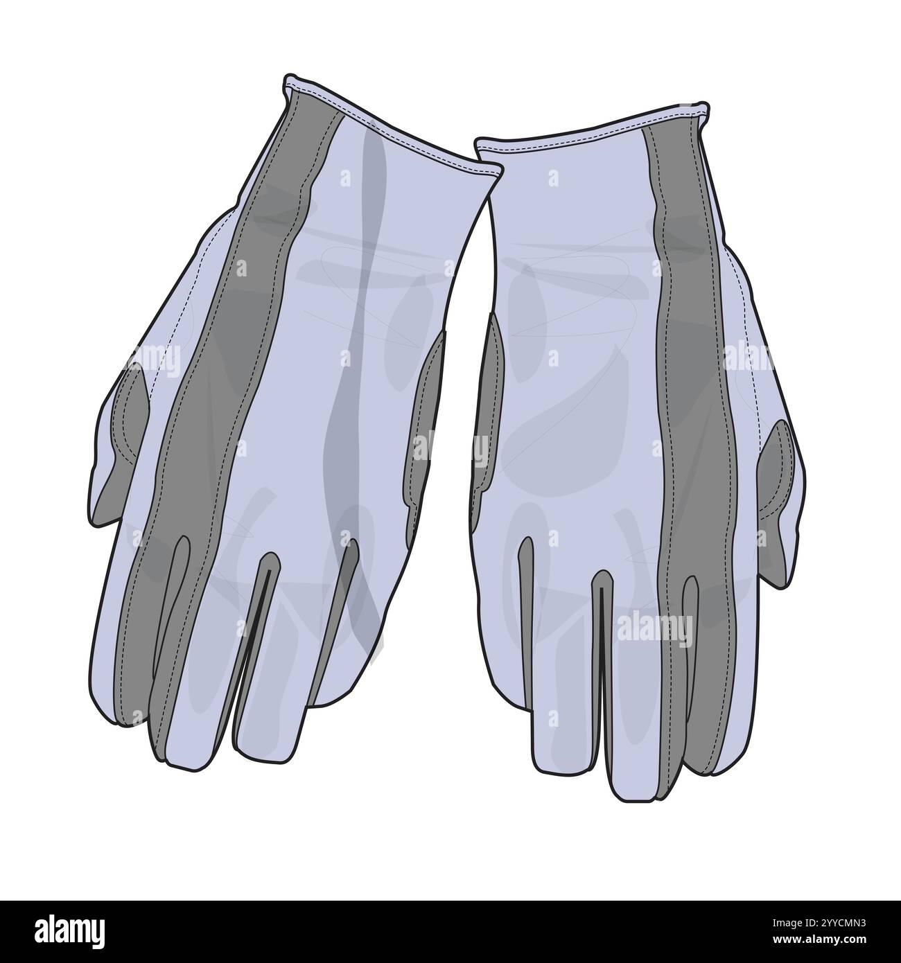 Gardening gloves drawing hi-res stock photography and images - Alamy