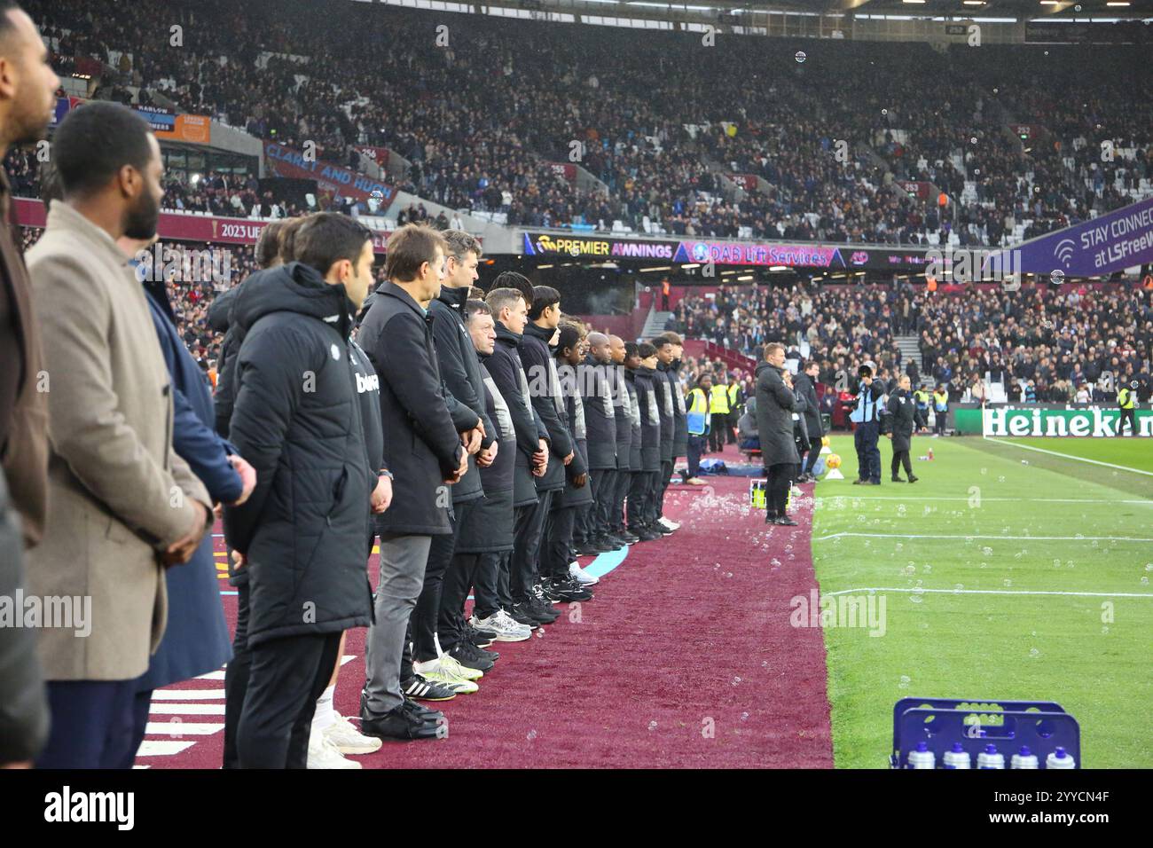 21st December 2024; London Stadium, London, England; Premier League ...