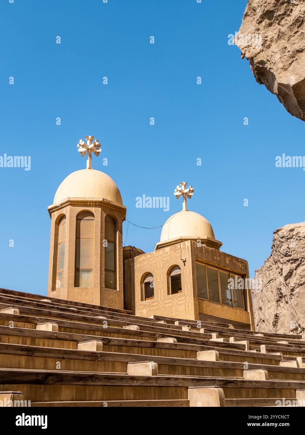 Cave church cairo hi-res stock photography and images - Alamy