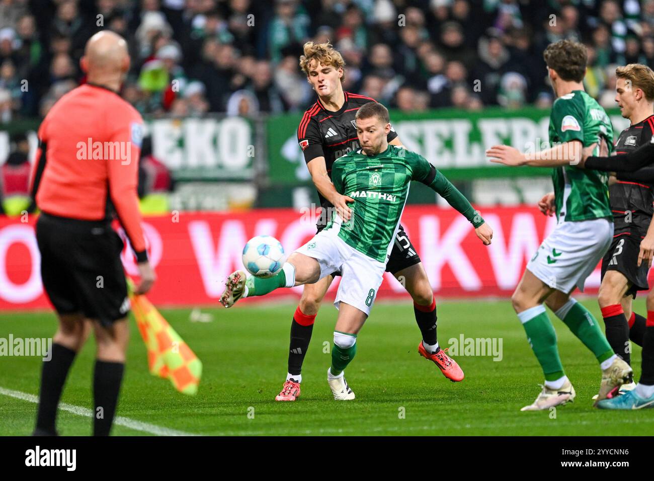 1. Bundesliga: SV Werder Bremen - 1. FC Union Berlin am 21.12.2024 im ...