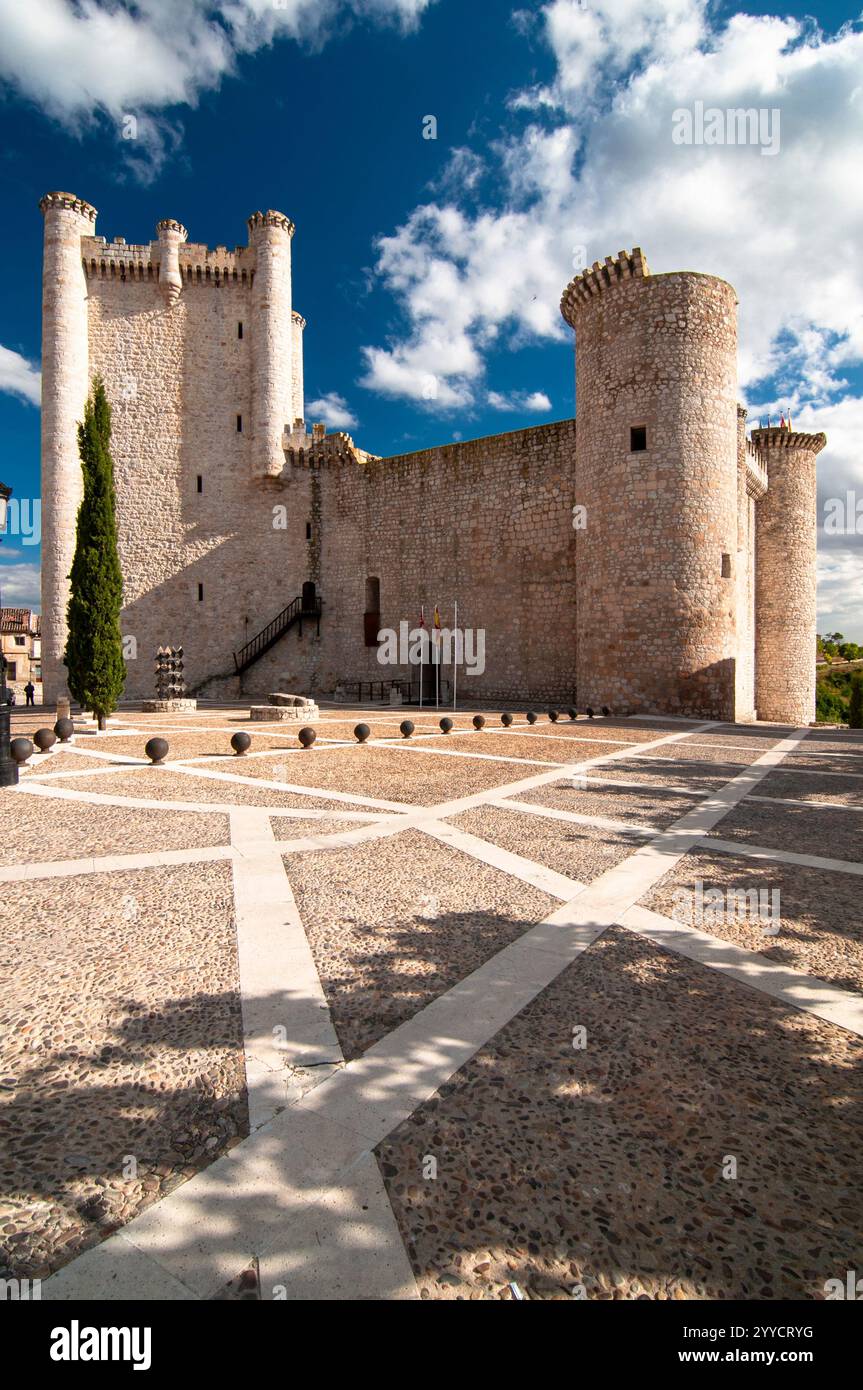 Torija Castle. 15th century. Guadalajara. Spain Stock Photo - Alamy