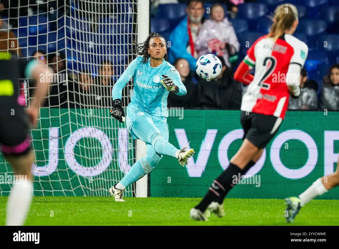 Rotterdam, The Netherlands. 21st Dec, 2024. Rotterdam - Feyenoord V1 ...