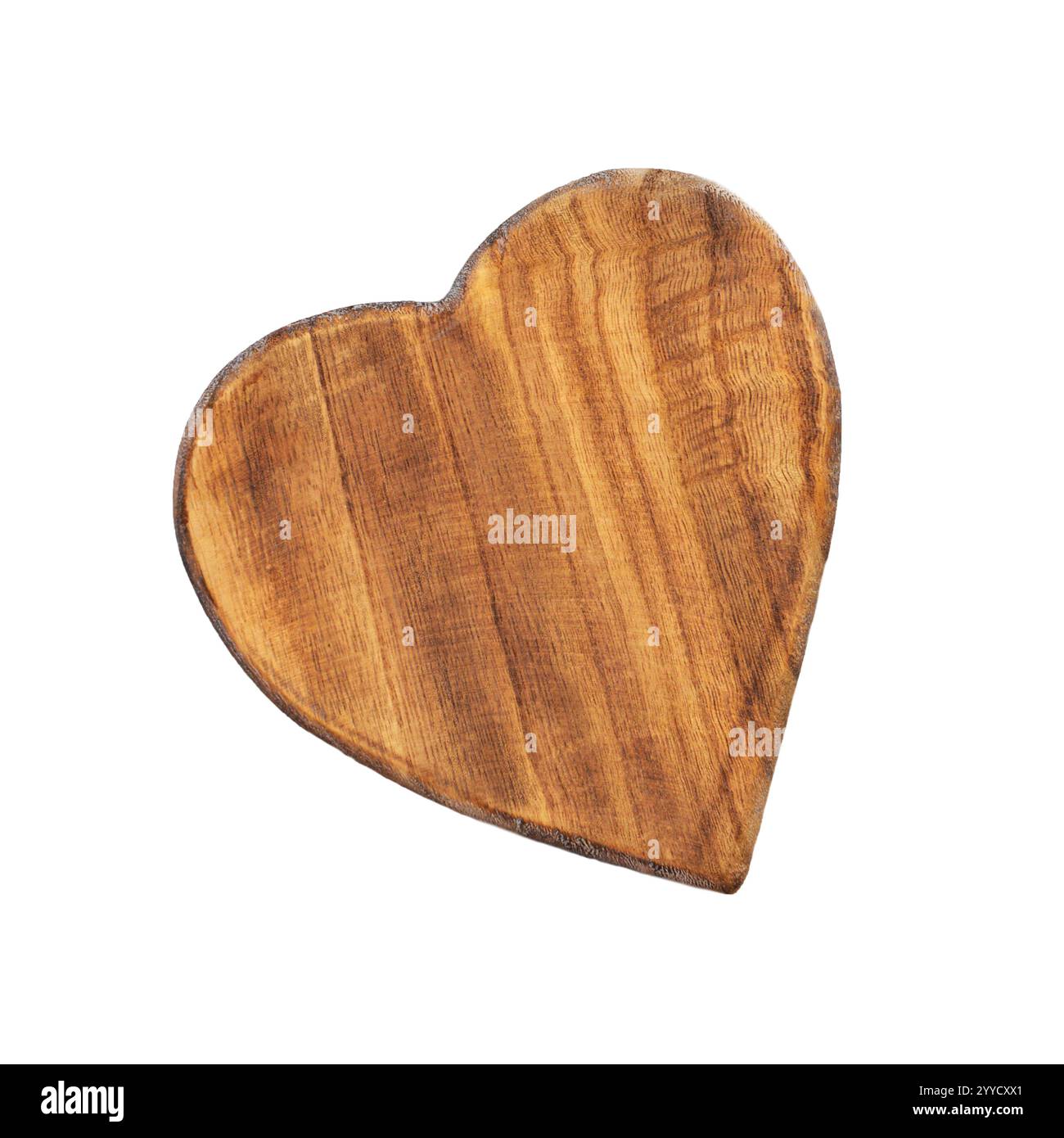 wooden textured and rustic heart shaped isolated on white background ...