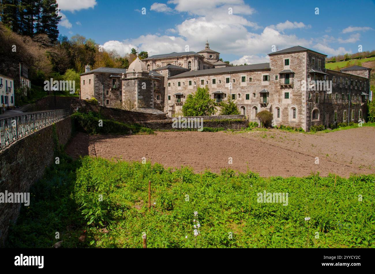 Monasterio san xulian de samos hi-res stock photography and images - Alamy