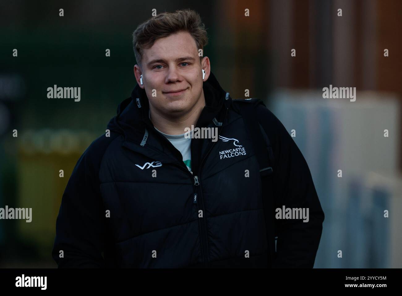 Newcastle, Gbr. 21st Dec, 2024. Freddie Lockwood of Newcastle Falcons ...